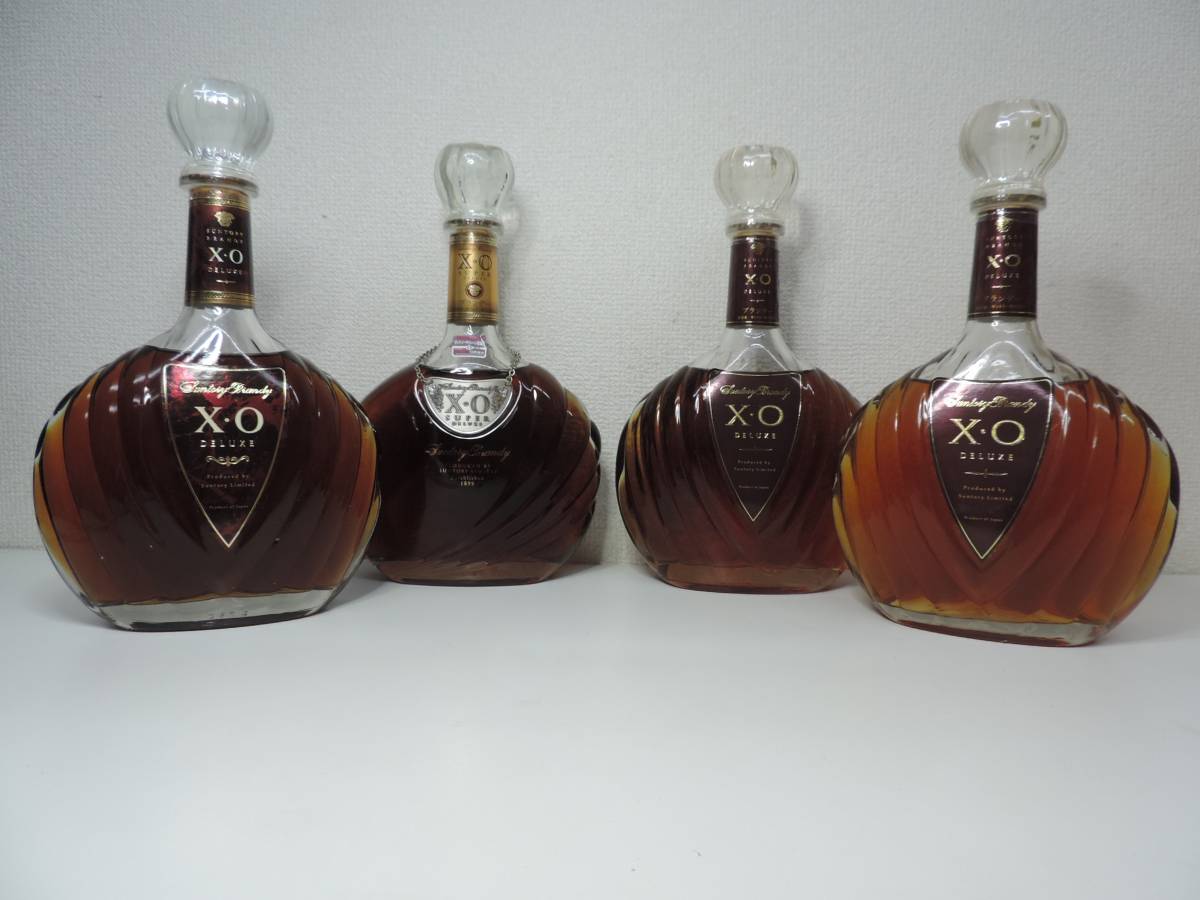 古酒/SUNTORY XO SUPER DELUXE 1本 XO SUPER 3本/計4本おまとめ 入札条件有(その他)｜売買された ...