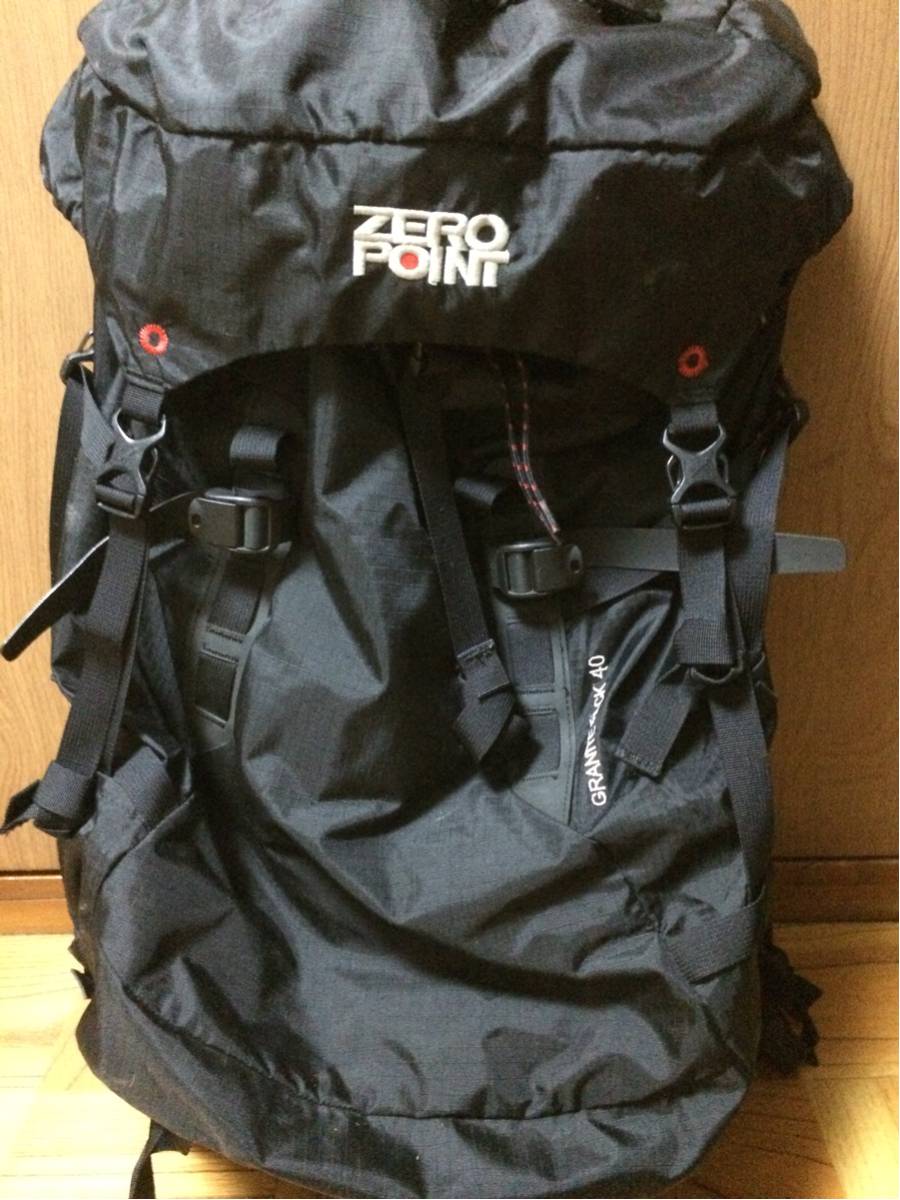 モンベル ゼロポイント 40L グラナイトパック バックパック ZERO POINT リュック(バックパック)｜売買されたオークション情報、yahooの商品情報をアーカイブ公開 ...