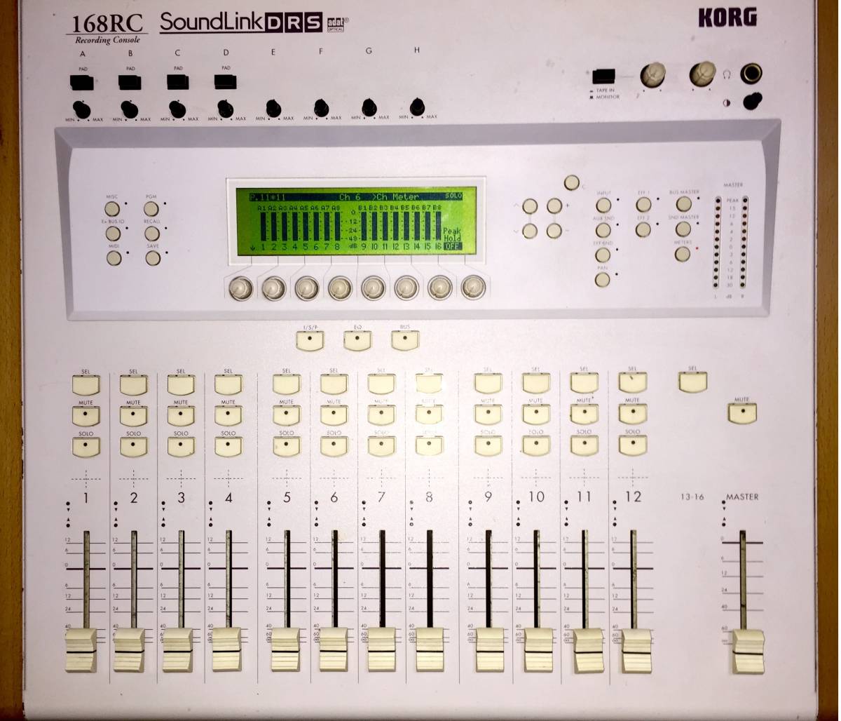デジタルミキサー KORG 168RC SoundLink DRS ADAT対応 な取扱説明書 サイドウッド(ミキサー)｜売買された ...