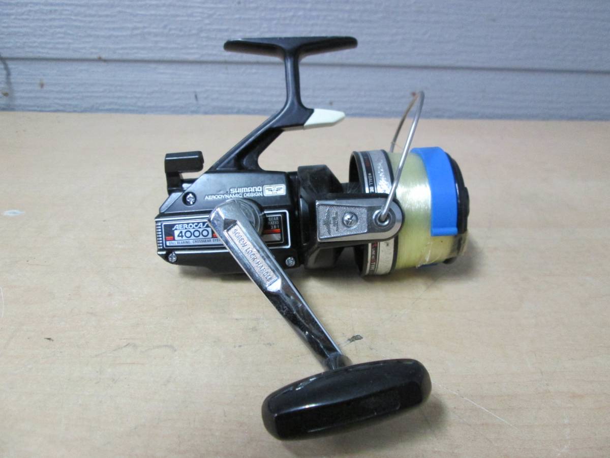 スピニングリール SHIMANO シマノ AEROCAST 4000 エアロキャスト4000 GEAR RATIO 3.8:1(シマノ)｜売買されたオークション情報、yahooの商品情報を ...