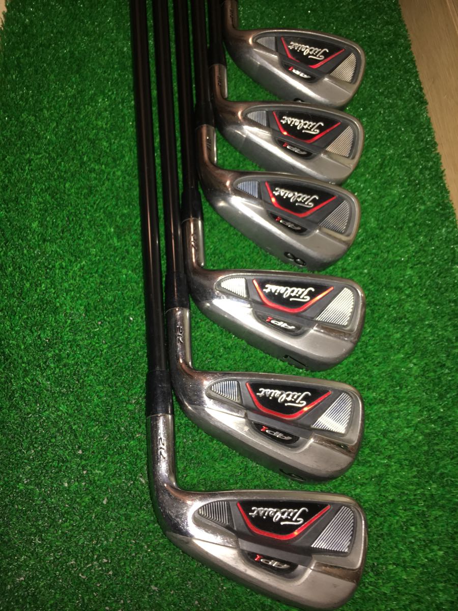 タイトリスト712 AP1 5I～PW カーボン（S）中古品｜スポーツ別