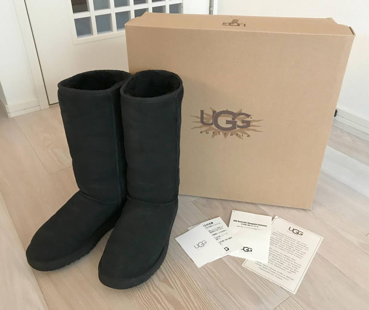 新宿伊勢丹購入 UGG クラシックトール 24cm ムートンブーツ ブラック 黒(US7)｜売買されたオークション情報、yahooの商品情報をアーカイブ公開 - オークファン（aucfan.com）