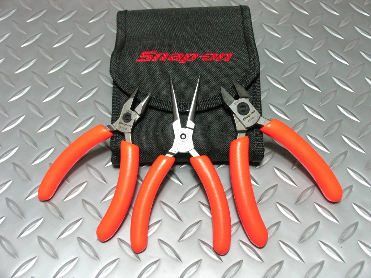 スナップオン Snap-on 精密プライヤー＆ニッパ 収納ケース付き PLP300O Orange(グリッププライヤー)｜売買されたオークション情報、yahooの商品情報をアーカイブ公開 ...