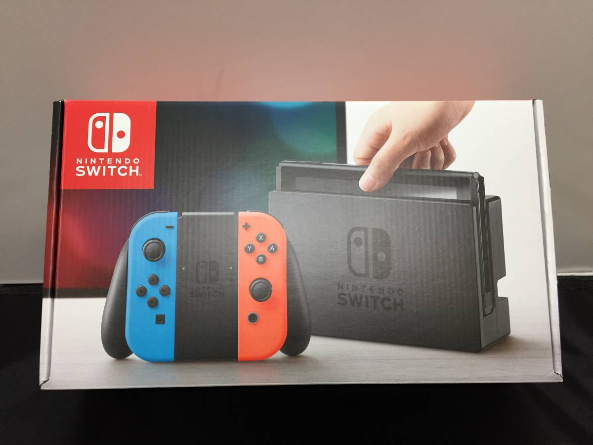 Nintendo SWITCH 任天堂 スイッチ 本体 L ネオンブルー/ R ネオンレッド YA-AA112(ニンテンドースイッチ本体 ...