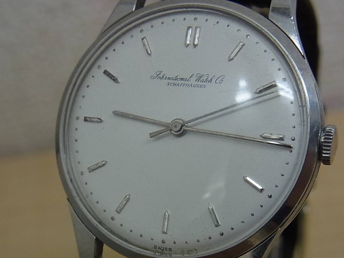 91221K64-0209K-00051 IWC シャフハウゼン 手巻き メンズ 腕時計 ベルト社外製／ 品(IWC)｜売買されたオークション ...