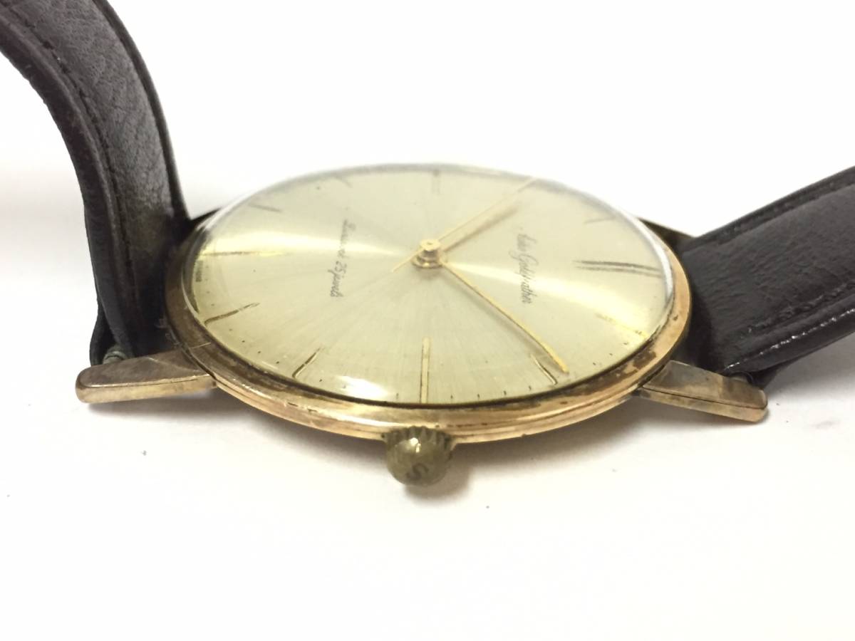 3032: SEIKO Goldfeater セイコー ゴールドフェザー/腕時計 手巻き メンズ 25石 14K/ジャンク(セイコー)｜売買さ ...