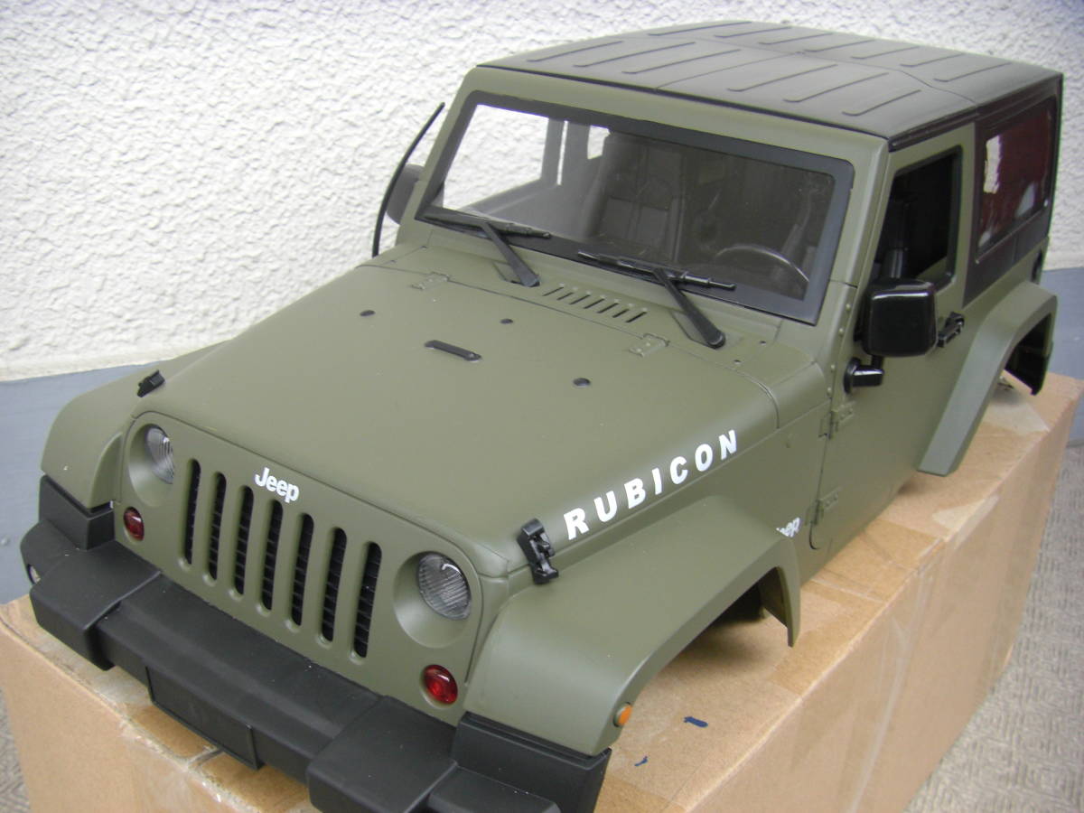1/10 Jeep RUBICON ボディー 完成品 ワケアリ Axial SCX10 D90 RC4WD(ボディ)｜売買されたオークション ...