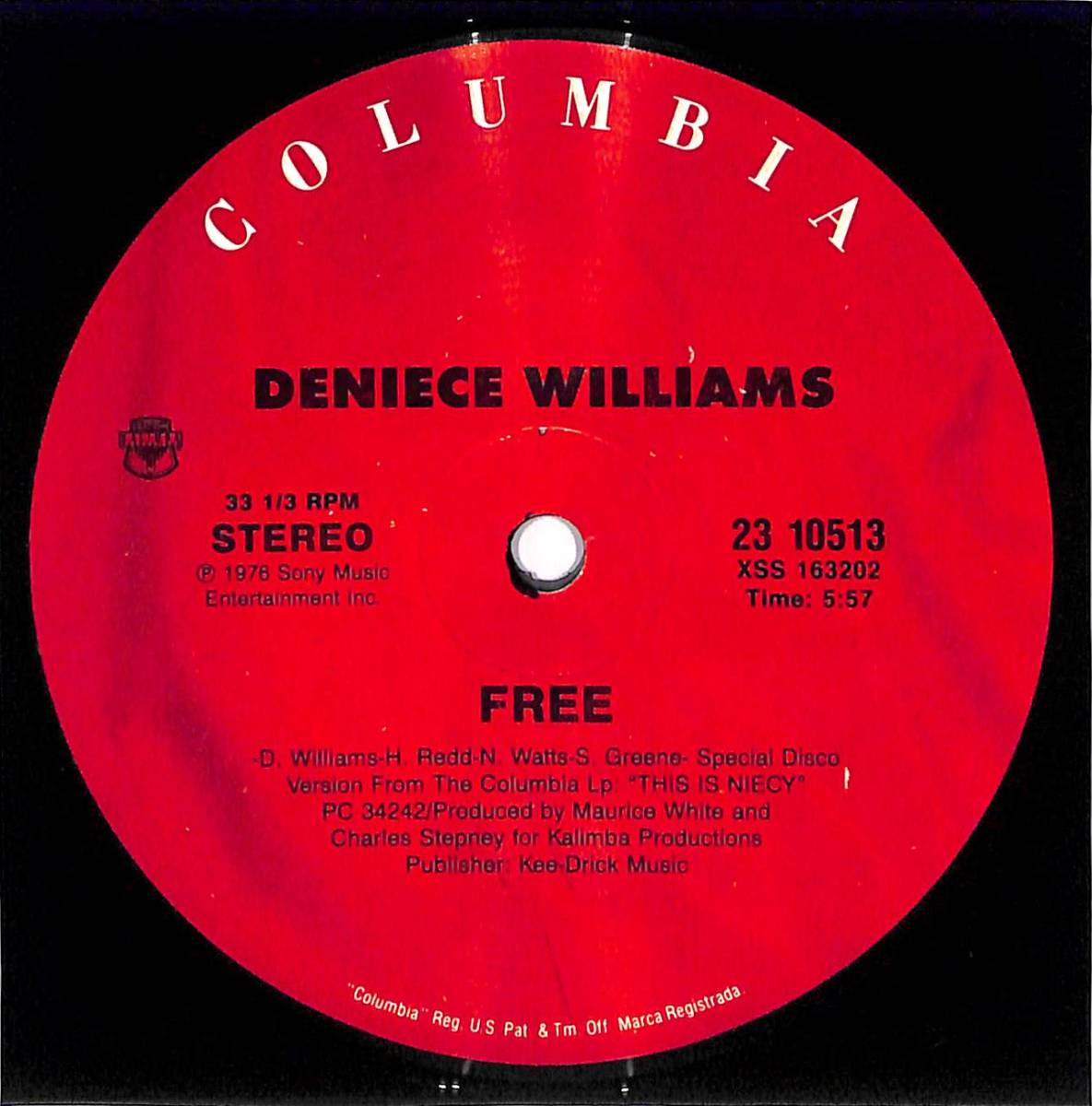 j2744/12”/Deniece Williams/Free / It's Important To Me(R&B、ソウル)｜売買された ...