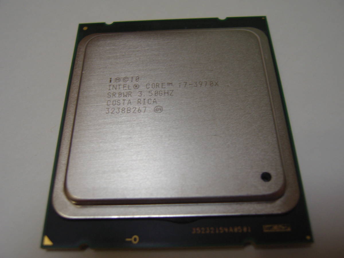 Intel Core i7-3970X 3.50GHz/6コア/12スレッド LGA2011 Sandy Bridge-E ハイエンド CPU ...