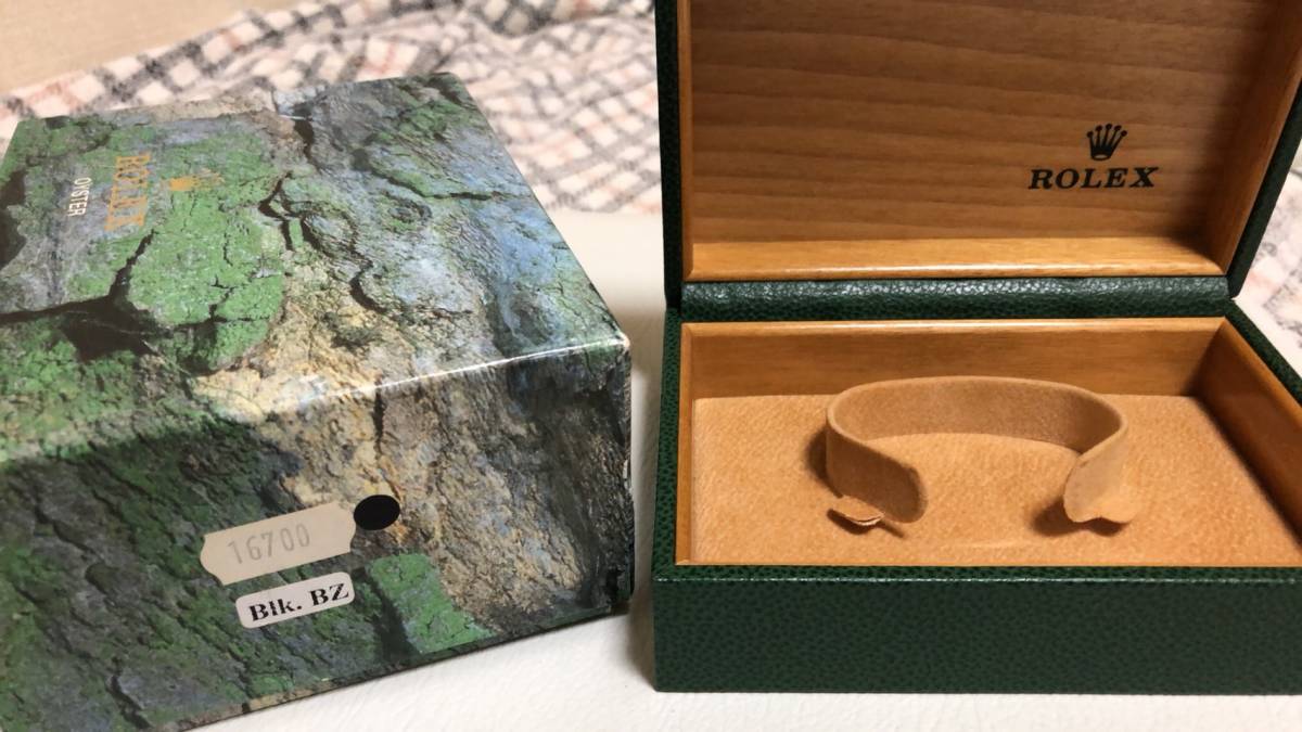 ROLEX ロレックス ボックス 16700 GMTマスター ブラックベゼル用 BOX(箱、保証書、付属品)｜売買されたオークション情報 ...