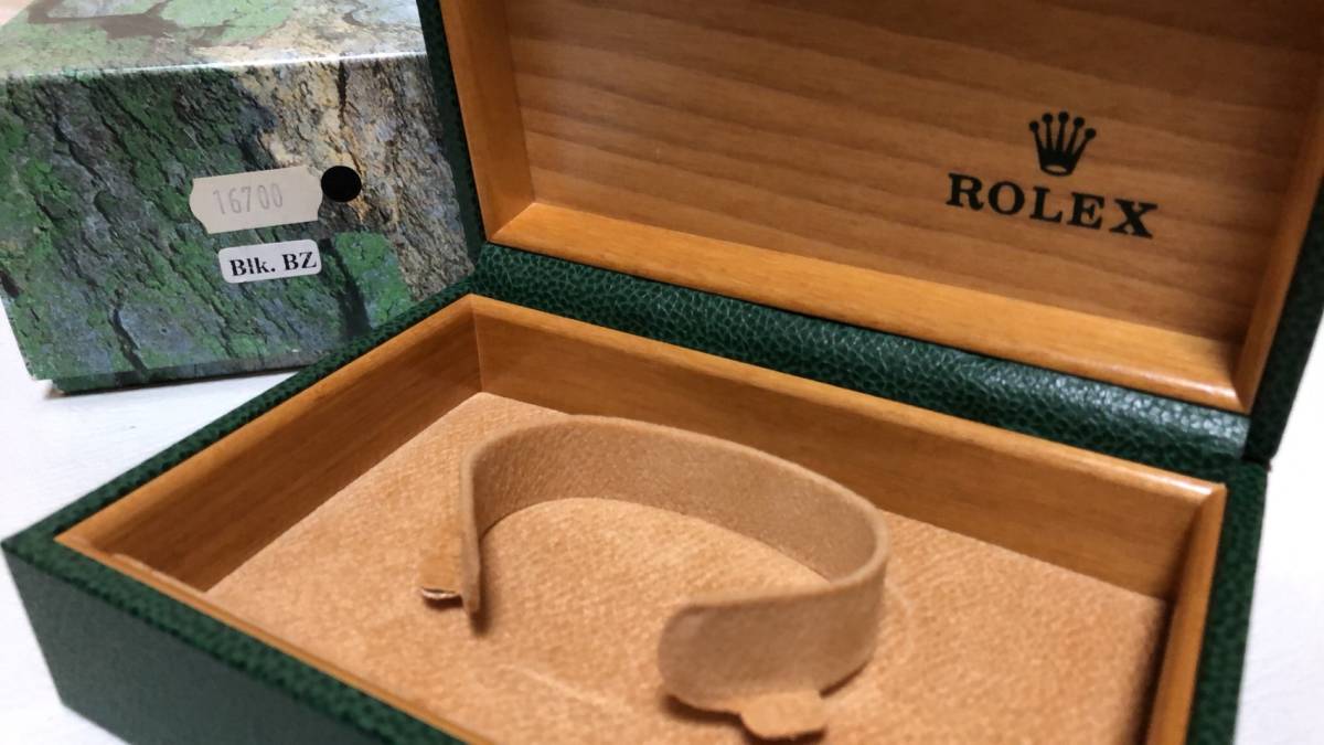 ROLEX ロレックス ボックス 16700 GMTマスター ブラックベゼル用 BOX(箱、保証書、付属品)｜売買されたオークション情報 ...