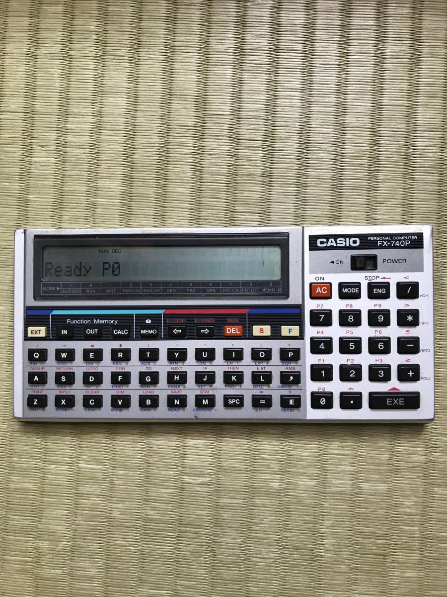 カシオ FX-740P(ポケットコンピュータ)｜売買されたオークション情報、yahooの商品情報をアーカイブ公開 - オークファン ...
