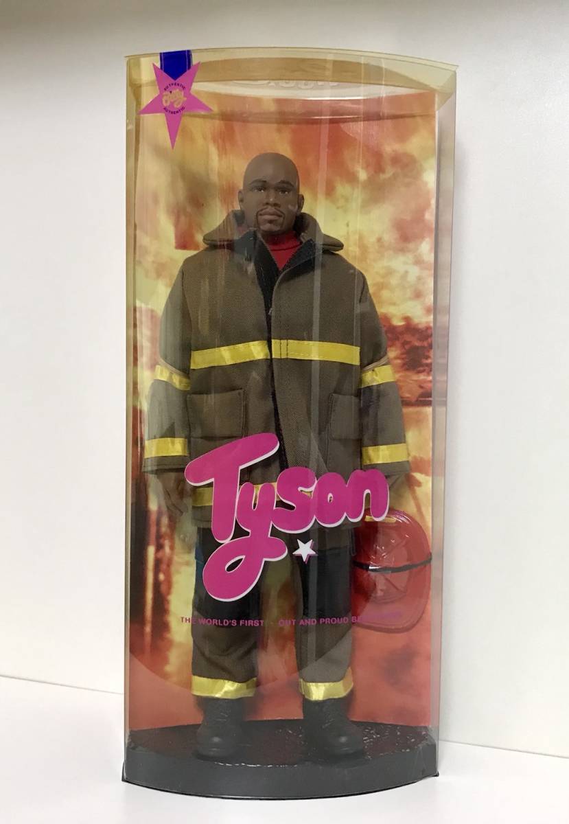 フィギュア 人形 FIREFIGHTER FIRE MAN TYSON DOLL 消防士 タイソン ドール ニューヨーク ロンドン ソフビ ...