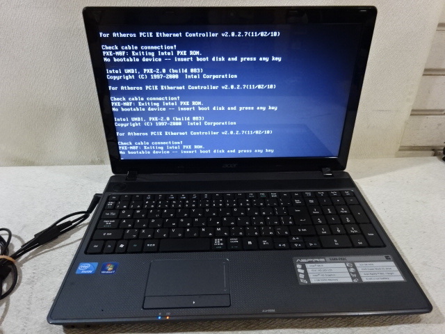 15.6インチ acer ZRL Aspire 5349 ブラック ノートPC ノートパソコン エイサー アダプター付(15インチ～)｜売買さ ...