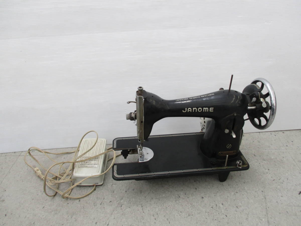 AA30ジャンク JANOME ジャノメ アンティーク ミシン〇ys(ジャノメ)｜売買されたオークション情報、yahooの商品情報をアーカイブ ...