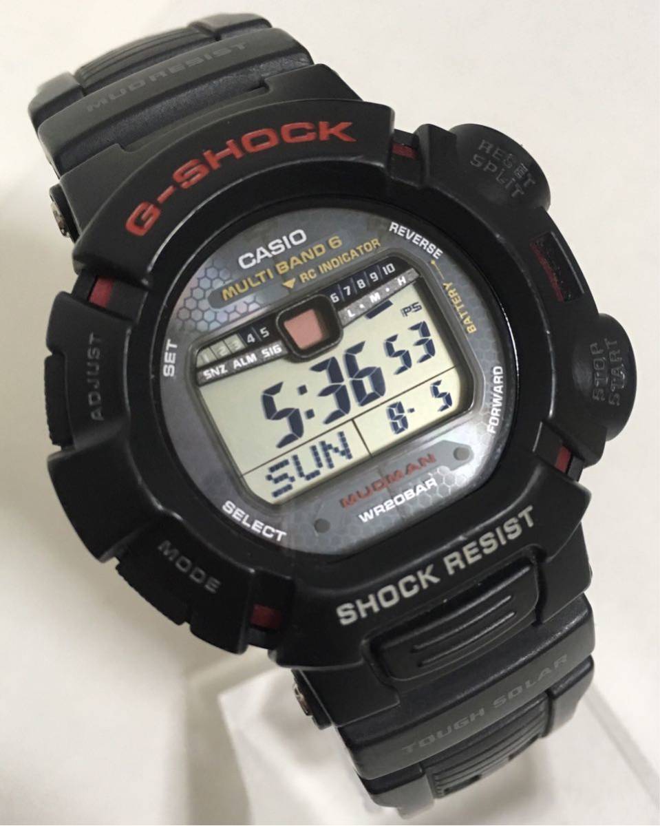 CASIO G-SHOCK GW-9010-1JF MUDMAN マッドマン タフソーラー 電波受信 マルチバンド6 ブラック TC タイム ...