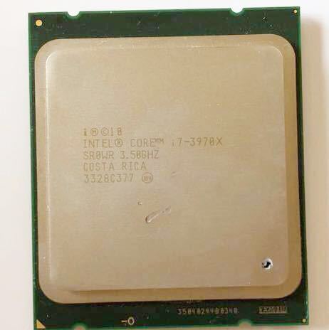 CPU Intel Core i7-3970X 3.50GHz SR0WR LGA2011 ジャンク(Core i7)｜売買されたオークション ...