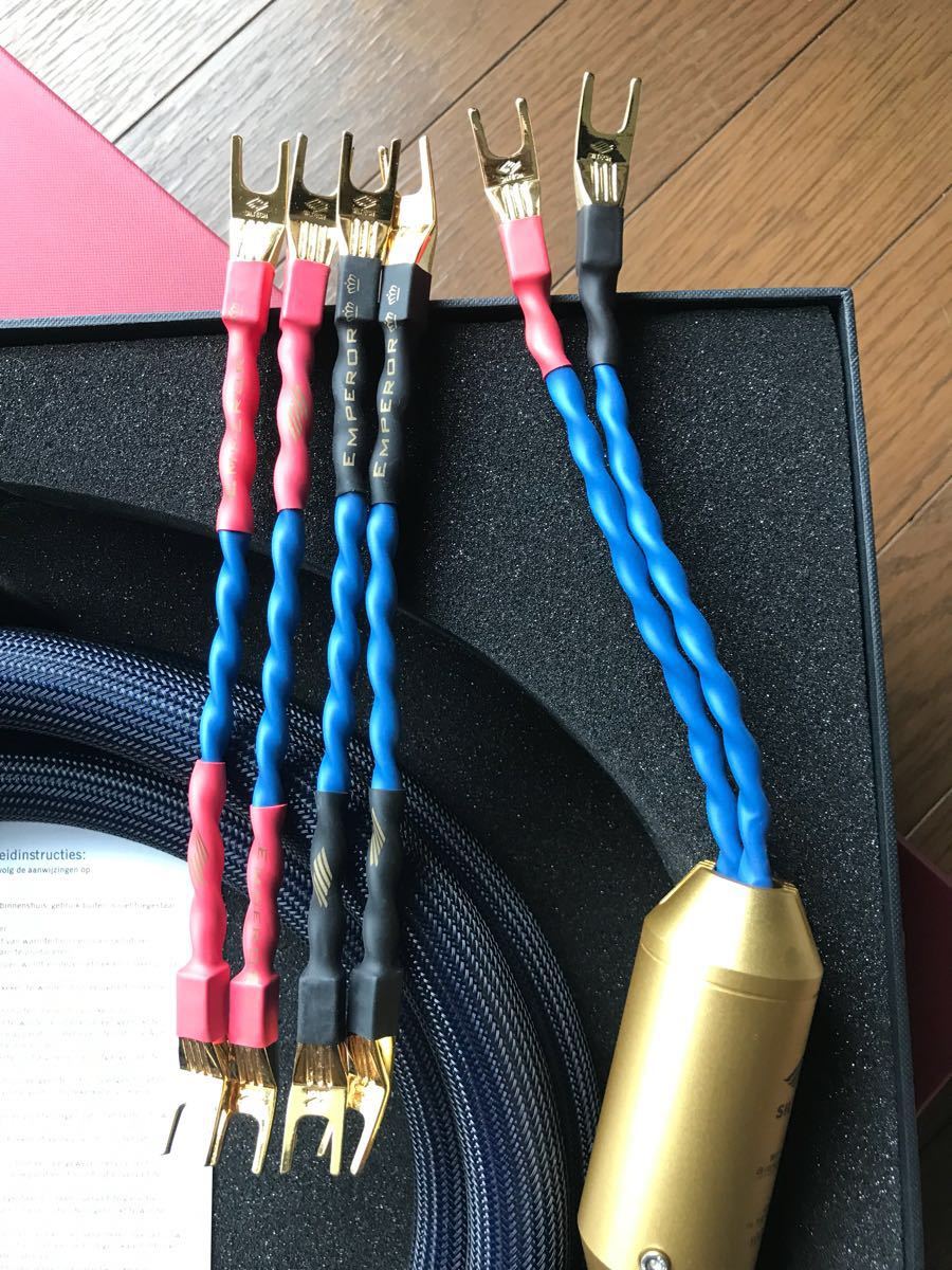 3mペア Siltech Emperor Double Crown スピーカーケーブル ジャンパーケーブルセット(スピーカーケーブル)｜売買さ ...