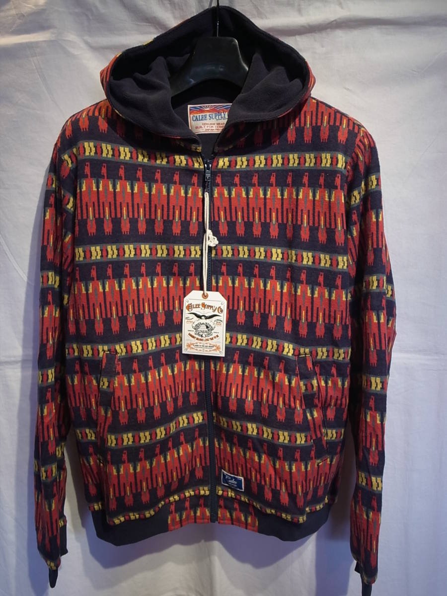 CALEE キャリー NATIVE HOODED JACKET パーカー ジップパーカー ジャケット アウター JKT シャツ サイズM(ナイトレイド)｜売買されたオークション情報、yahoo ...