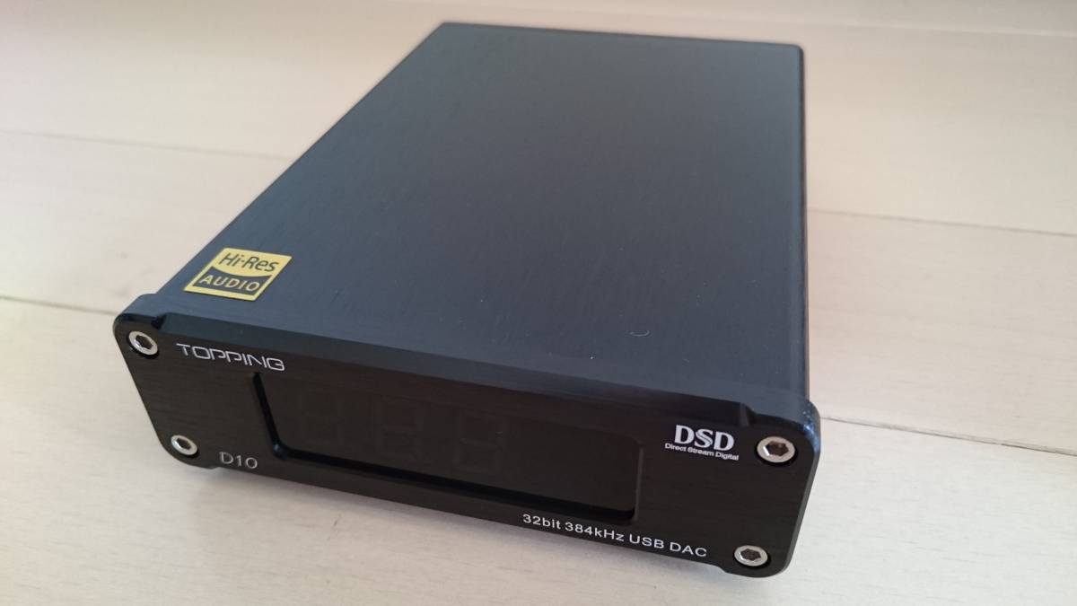 Dilvpoetry TOPPING D10 USB DAC/ライン光同軸出力/DSD/MOS(その他)｜売買されたオークション情報 ...