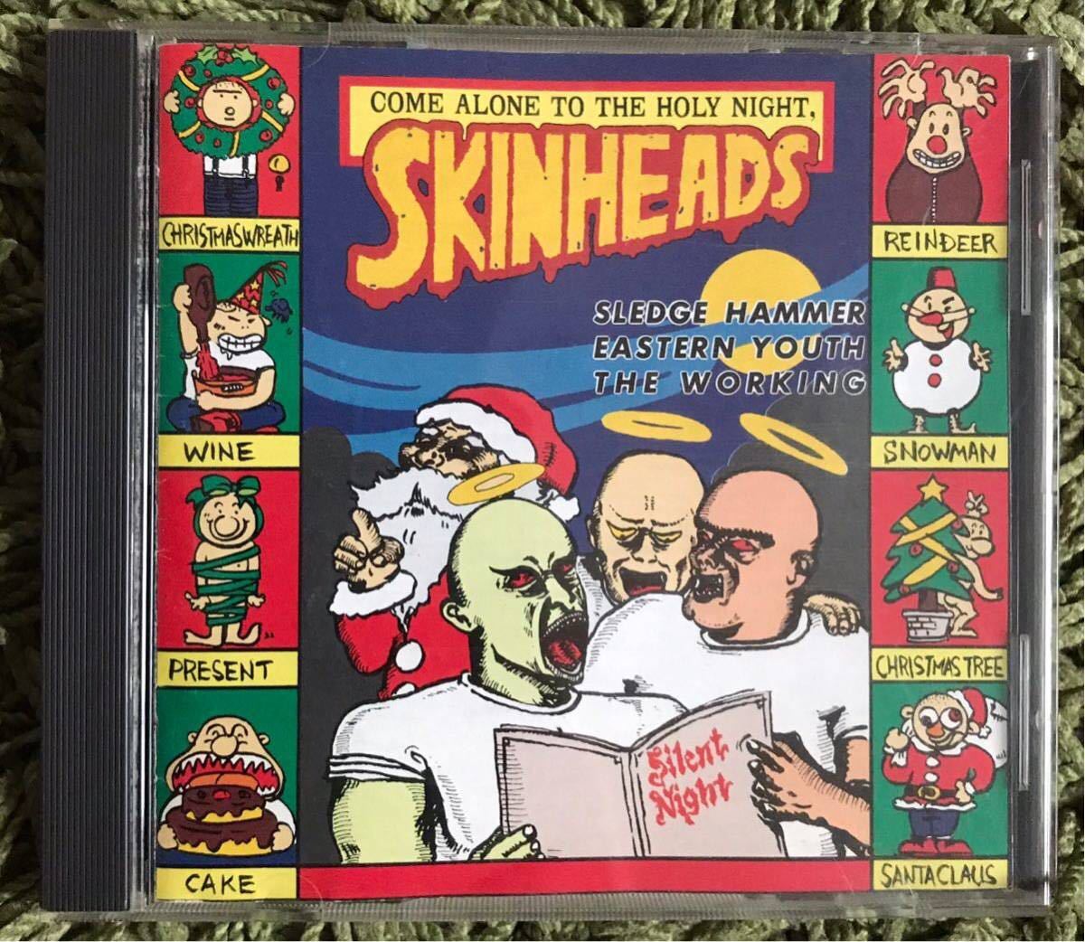 V.A. COME ALONE TO THE HOLY NIGHT SKINHEADS CD punk hardcore oi skins ...