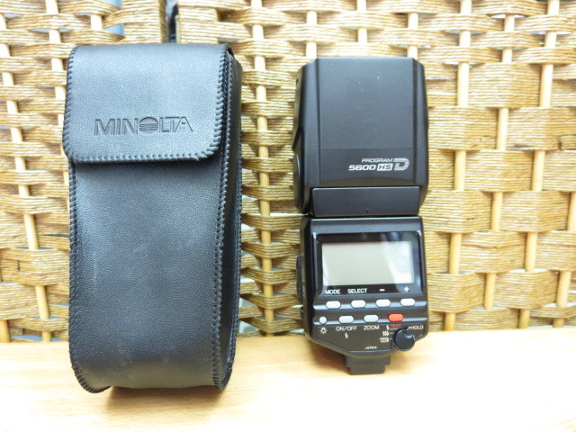 MINOLTA プログラムフラッシュ ストロボ 5600 HS(コニカミノルタ用)｜売買されたオークション情報、yahooの商品情報をアーカイブ公開 - オークファン（aucfan.com）
