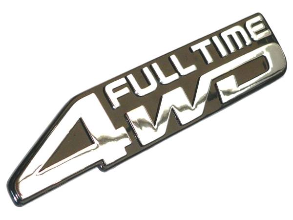 Fulltime 4WD エンブレム フルタイム AWD ネーム プレート タコマ セコイア タンドラ ジープ チェロキー ダコタ ラングラー ハマー H2 H3(エンブレム)｜売買された ...