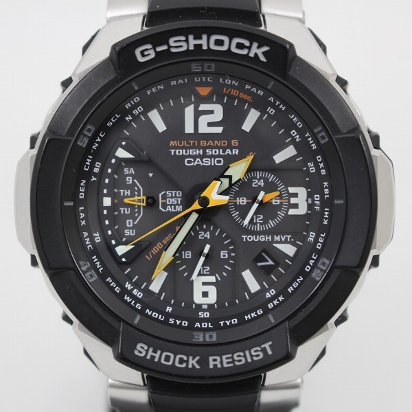 カシオ G-SHOCK グラビティマスター スカイコックピット ソーラー電波 純正メタルバンド GW-3000D-1AJF いおき質店(その他 ...