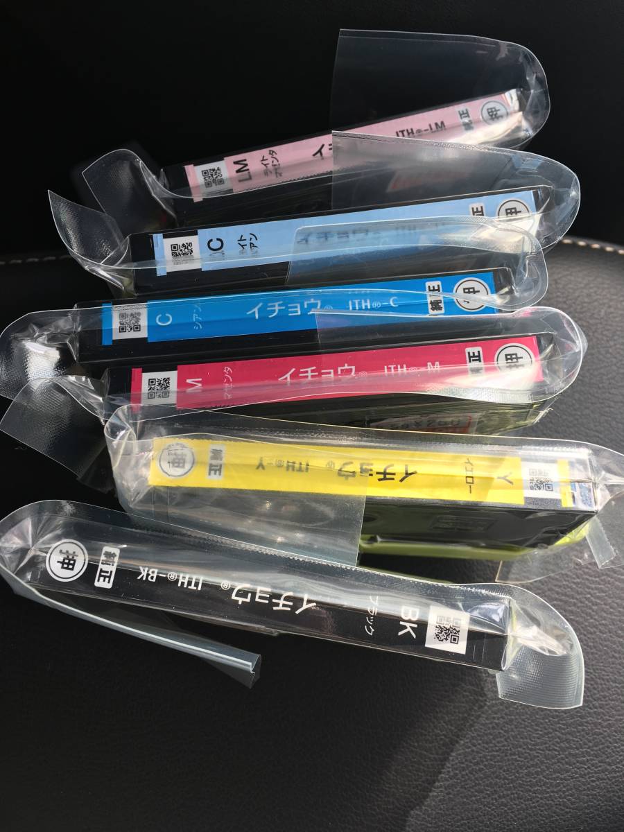 純正 エプソン インク ITH-6CL イチョウ 6色セット EP-709A/EP-710A/EP-810AB/AW 検索:(エプソン)｜売買されたオークション情報、yahooの商品情報を ...