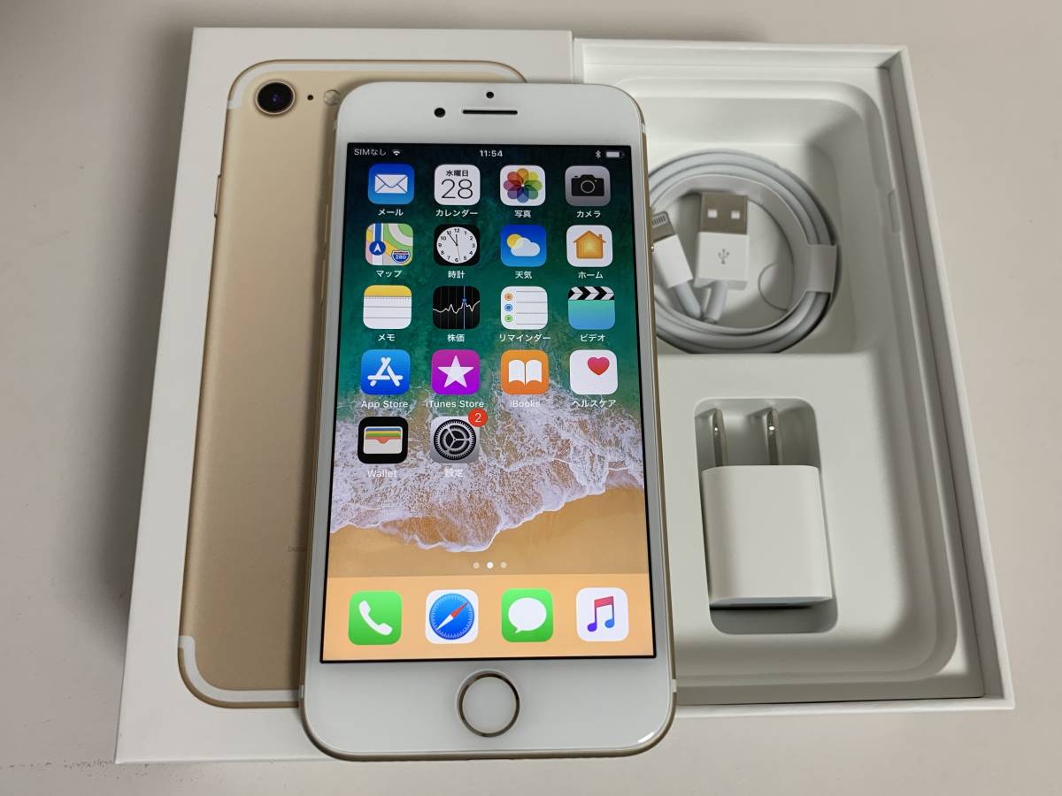 SIMフリー iPhone7 128GB ゴールド 付属品付 SIMロック解除 格安SIM 1円開始(アップル)｜売買されたオークション情報、yahooの商品情報をアーカイブ公開 ...