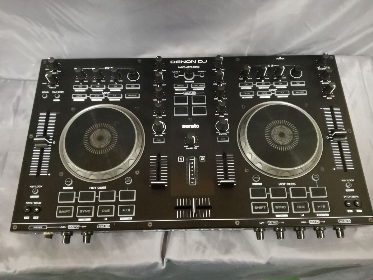J936 操作確認済み DENON DJ MC4000 プレミアム2デッキDJコントローラー 楽曲制作 楽曲演奏 LIVE イベント(DJ ...