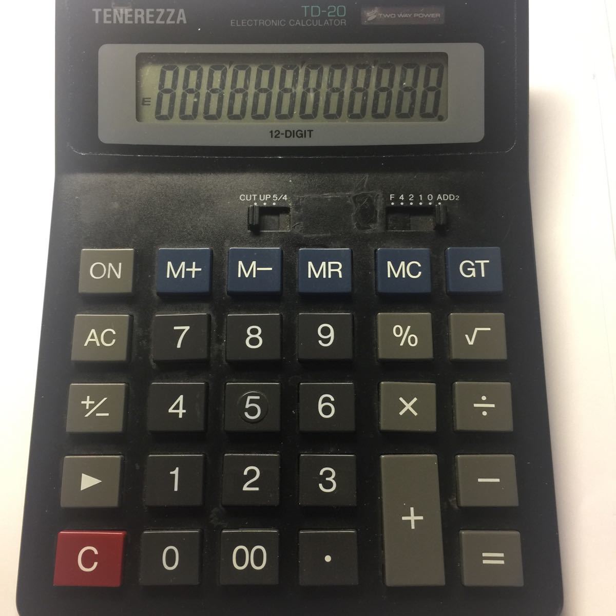 CASIO/カシオ 電卓 TENEREZZA TD-20 12桁 2WAYパワー 品 ④(カシオ)｜売買されたオークション情報、yahooの商品情報をアーカイブ公開 - オークファン ...