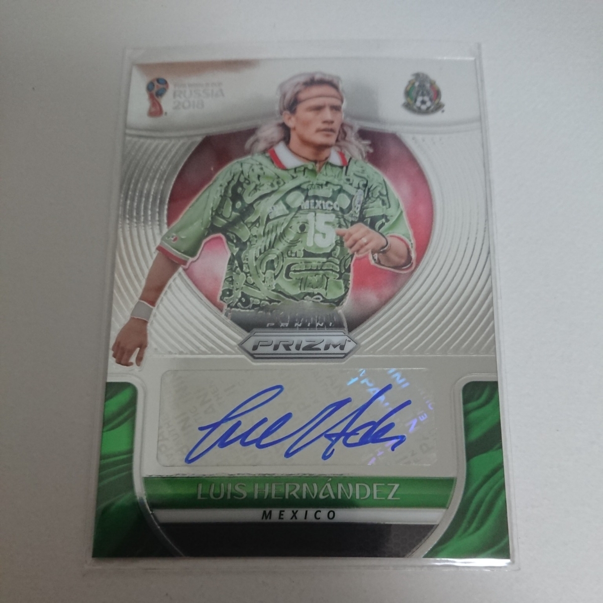 2018 Panini World Cup Prizm Soccer Russia Autograph Luis Hernandez ...