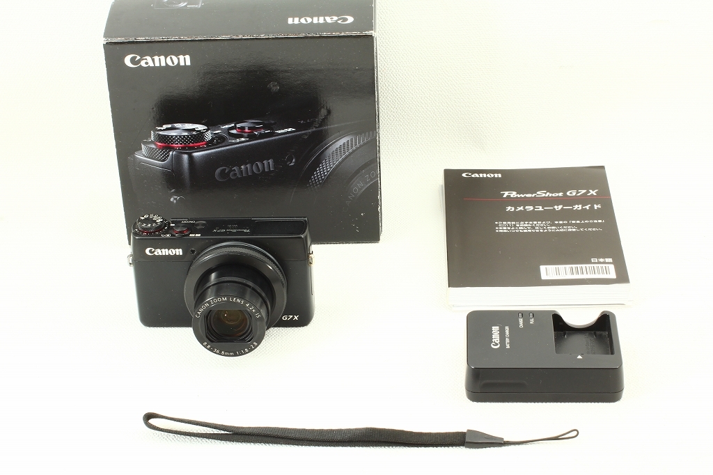 極 Canon キャノン PowerShot G7X ブラック 元箱 @6251 A(キヤノン)｜売買されたオークション情報、yahooの商品情報をアーカイブ公開 - オークファン ...