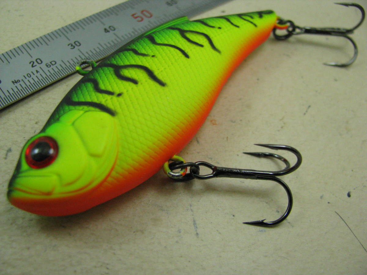 ジップベイツ カリブラ75EF マットタイガー 肉 切手可 Zip-Baits Calibra Vibration Non-Rattle ...