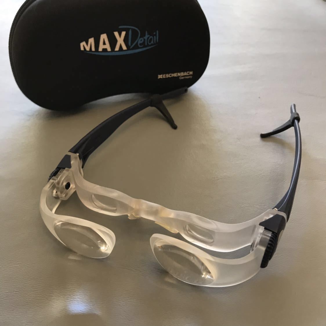 ルーペメガネ 双眼鏡式ルーペ エッシェンバッハ MaxDetail(ヘッドルーペ)｜売買されたオークション情報、yahooの商品情報をアーカイブ公開 - オークファン（aucfan.com）