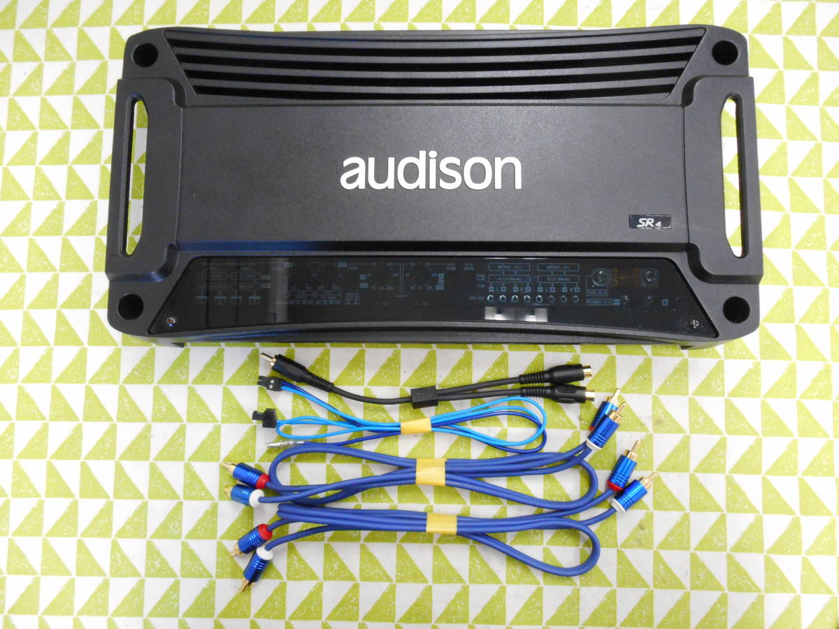 A-223 訳特価 audison SR4 360W パワーアンプ 簡易テストのみ おまけRCAケーブル付き ジャンク扱い オーディソン(アンプ)｜売買されたオークション情報、yahooの商品 ...
