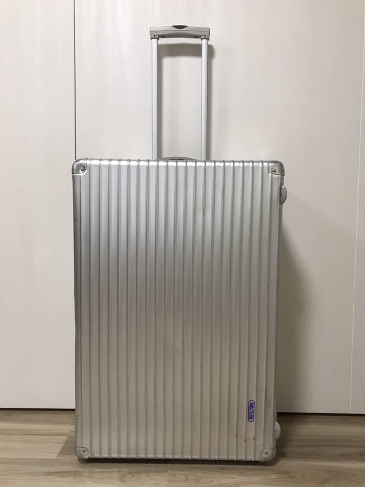 RIMOWA リモワ CLASSIC 104L/2輪/アルミニウム(リモワ)｜売買されたオークション情報、yahooの商品情報をアーカイブ公開 ...