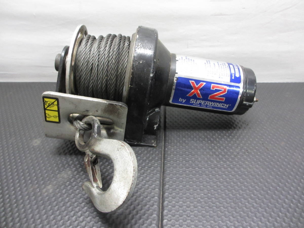 コンパクトウインチ SUPERWINCH/スーパーウインチ X2 12V 電動ウインチ(電装品)｜売買されたオークション情報、yahooの商品 ...