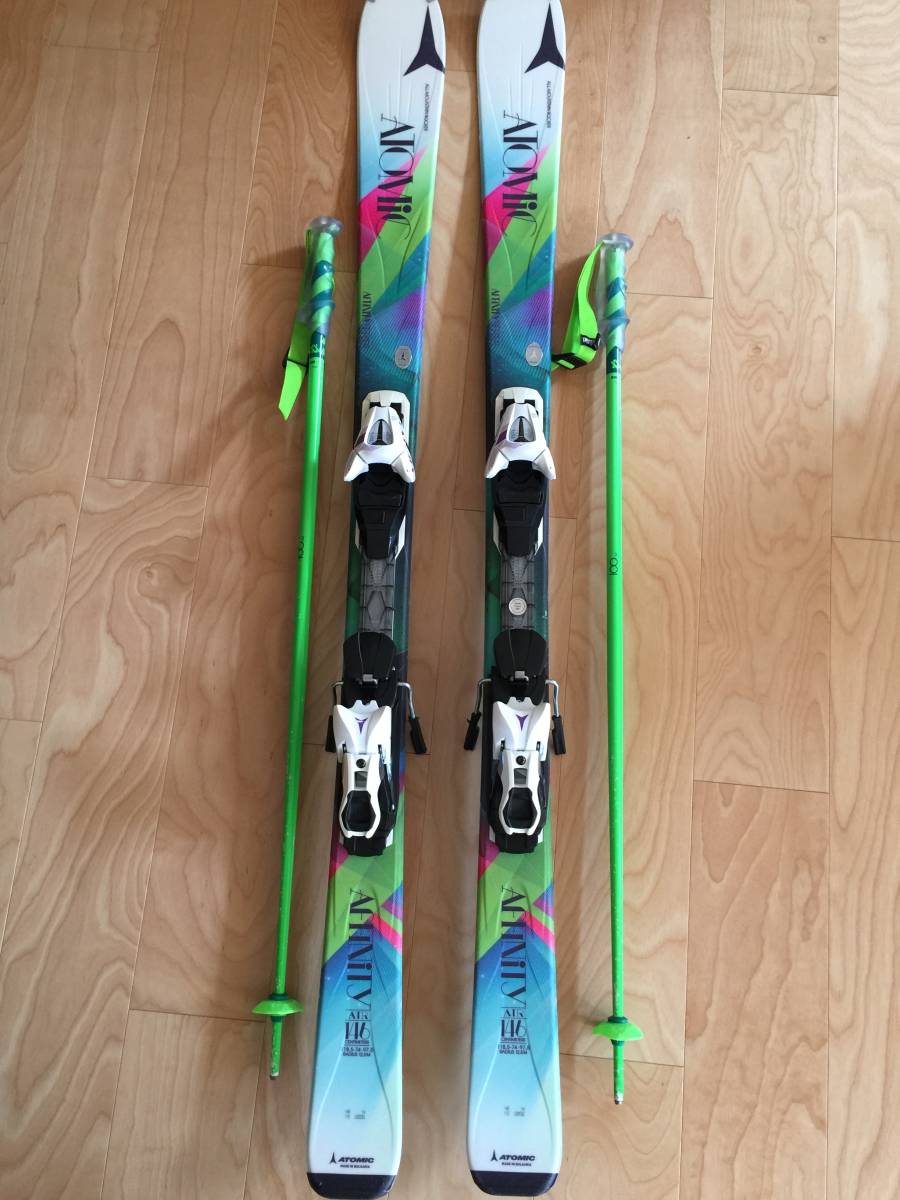 ATOMIC Affinity アトミック アフィニティー エア 146cm ポール付き(エア)｜売買されたオークション情報、yahooの商品情報をアーカイブ公開 - オークファン ...