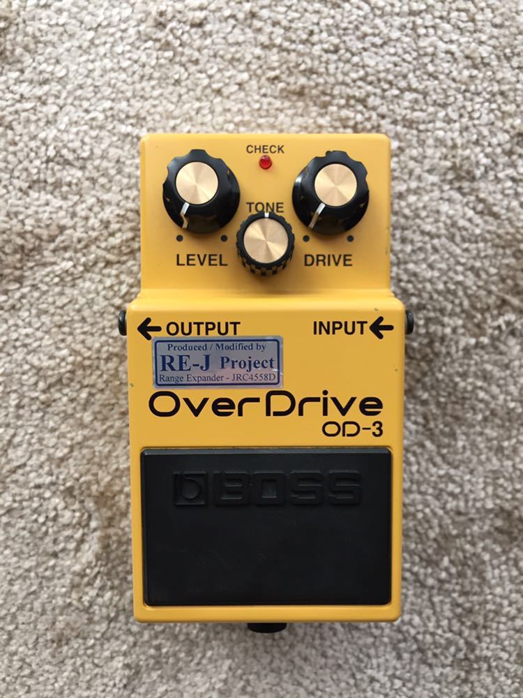BOSS OD-3 Re-J Project modify(オーバードライブ)｜売買されたオークション情報、yahooの商品情報をアーカイブ公開 - オークファン（aucfan.com）