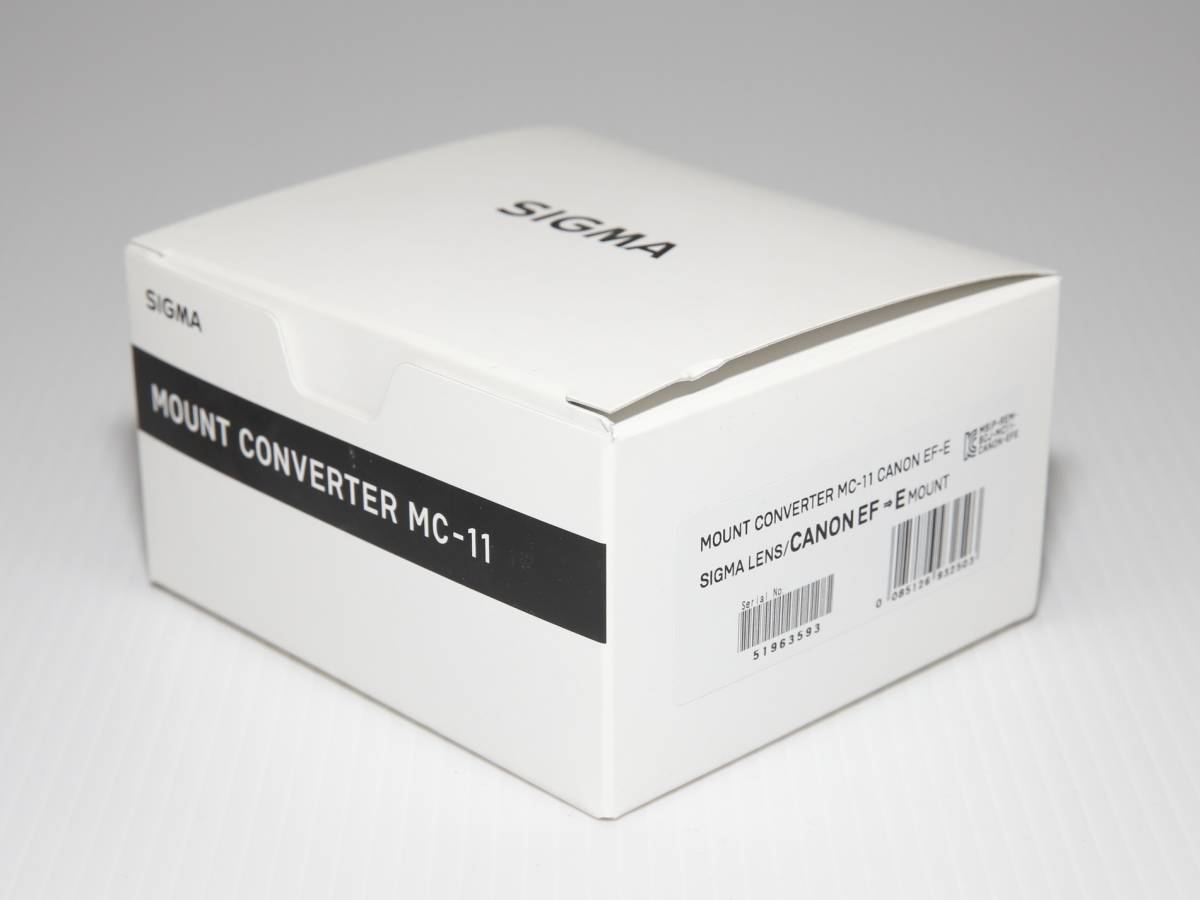 SIGMA シグマ SIGMA MOUNT CONVERTER MC-11 マウントコンバーター EF-E(ソニー、ミノルタ)｜売買された ...
