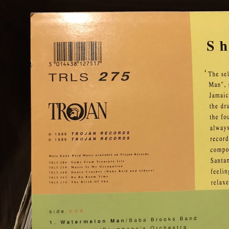 1000円以上の商品5点以上のお買い上げ TROJAN presents Shufflin on Bond Street- Jamaican ...