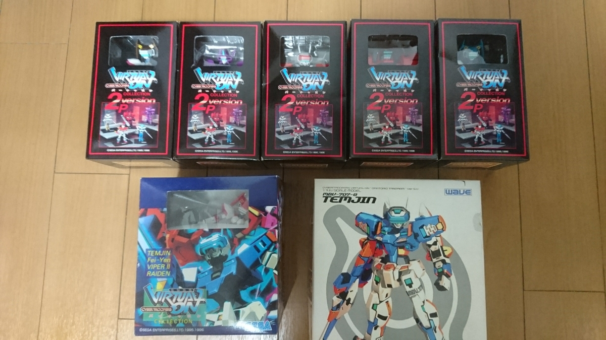 セガ 電脳戦機 バーチャロン 2p version/バーチャロン COLLECTION/MBV-707-G TEMJIN プラモデル(バーチャ ...