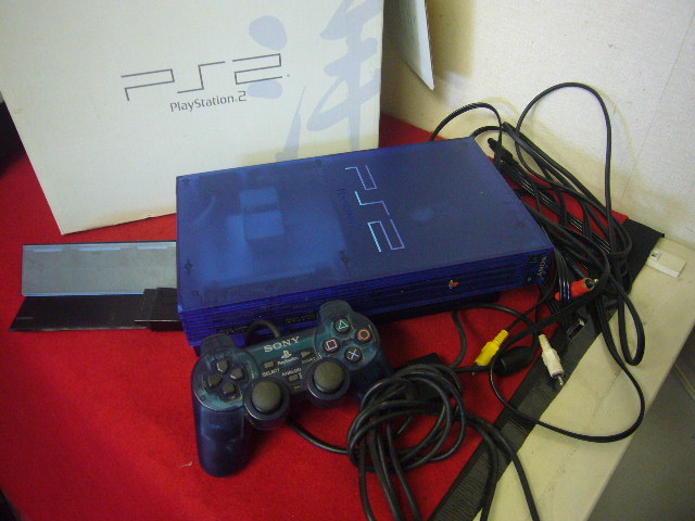 SONY playstation2 本体 ブルー PS2 コントローラー SCPH‐37000 ゲーム プレステ(本体)｜売買されたオークション情報、yahooの商品情報をアーカイブ公開 ...