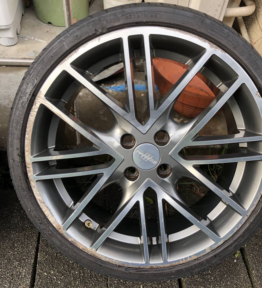定価30万 ハルトゲ HARTGE ユニオンジャック 18インチ 7.5J INSET +48 215 35 R18 ピレリ ナンカン ...