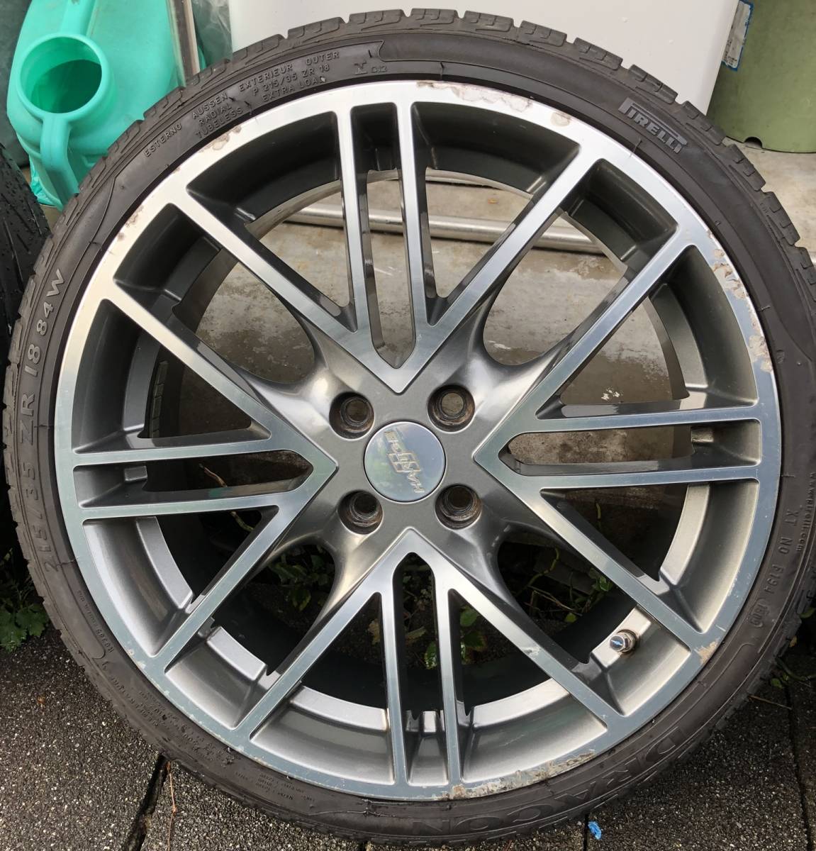 定価30万 ハルトゲ HARTGE ユニオンジャック 18インチ 7.5J INSET +48 215 35 R18 ピレリ ナンカン ...