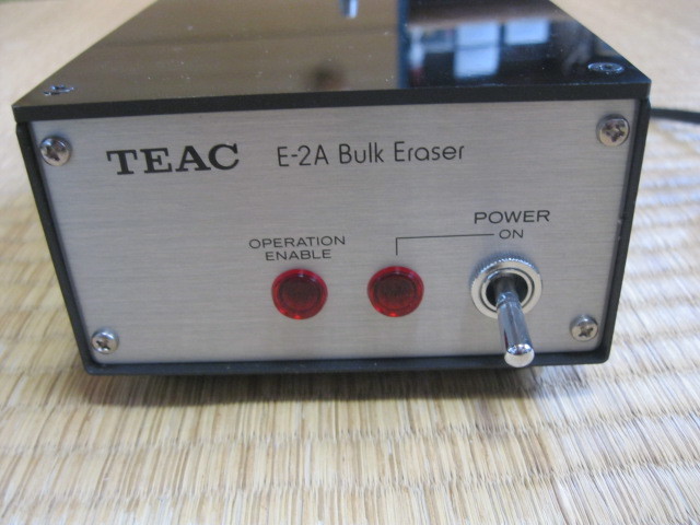 TEAC BULK ERASER E－2A 消磁器 バルクイレーサー ティアック(その他)｜売買されたオークション情報、yahooの商品情報をアーカイブ公開 - オークファン（aucfan.com）