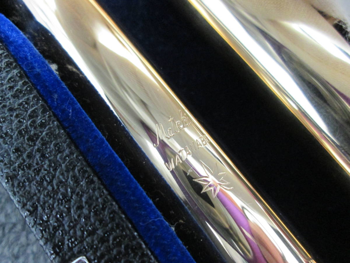 9839 マテキ Mateki フルート FLUTE 2000 14K WATANABE ケース付(フルート)｜売買されたオークション情報 ...