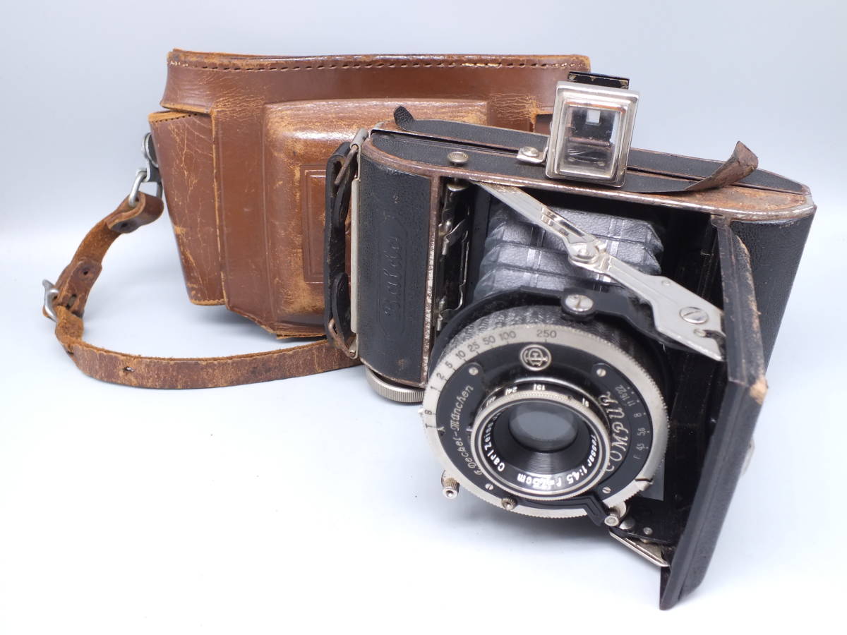 Balda バルダ/蛇腹カメラ/F.Deckel -Munchen/レンズ Carl Zeiss Tessar 7.5cm 1:4.5 ...